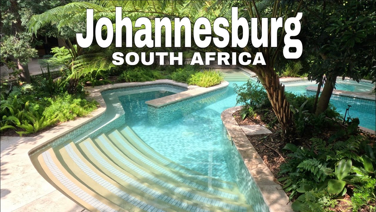 South Africa : Johannesburg VLOG | Houghton hotel | Walking the Lions ...
