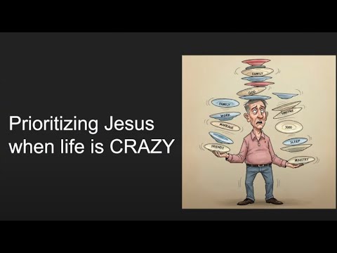 Prioritizing Jesus | Jason Reilly - YouTube
