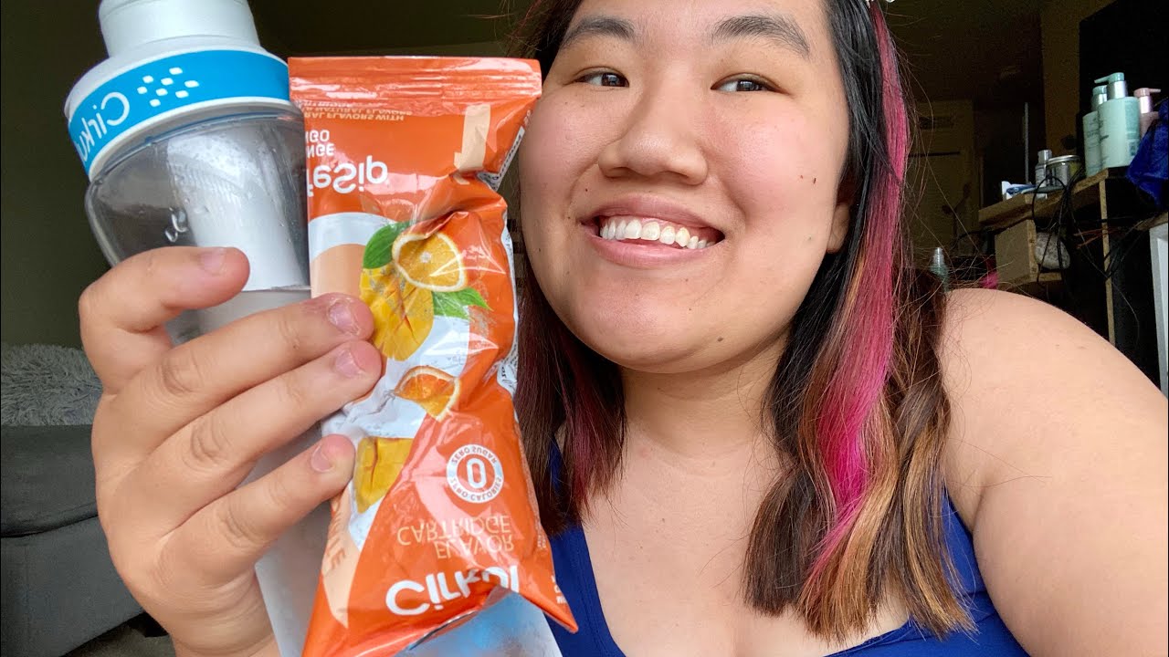 New cirkul sip mango orange review - YouTube