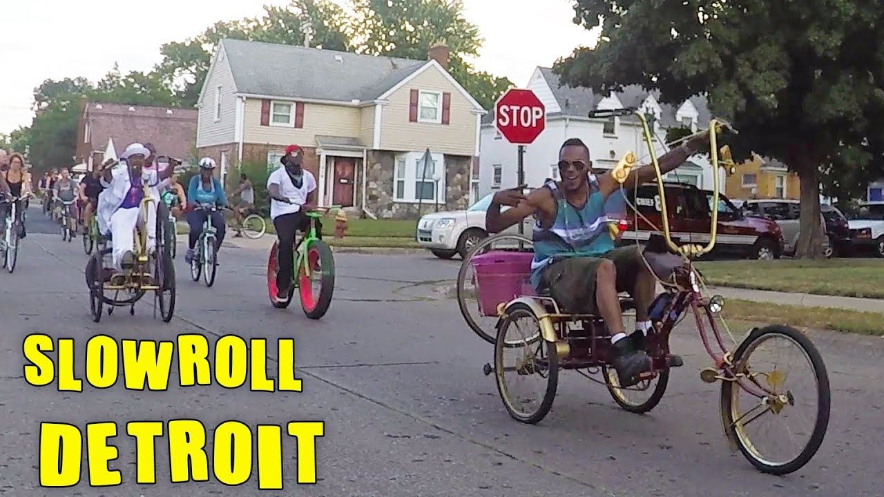 Detroit Slow Roll | Renaissance High School (August 7th, 2017) - YouTube