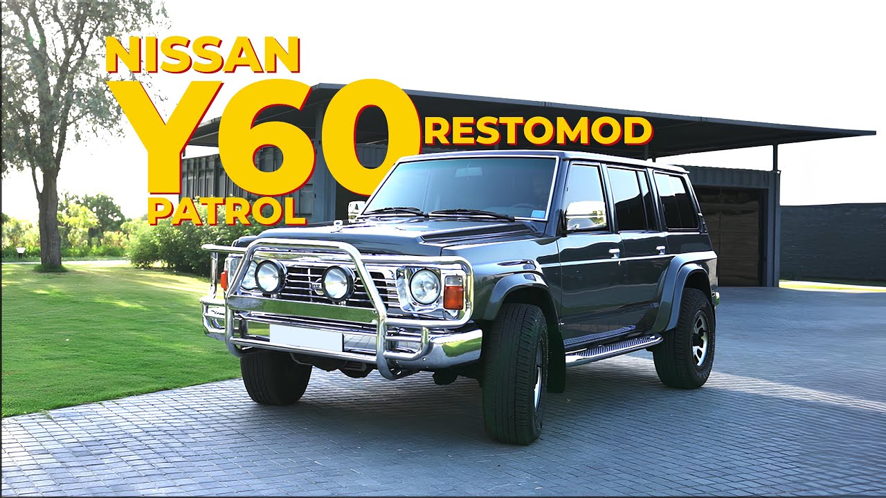 Testing a 1993 Nissan Y60 Patrol Restomod in Dubai's Summer Heat - YouTube