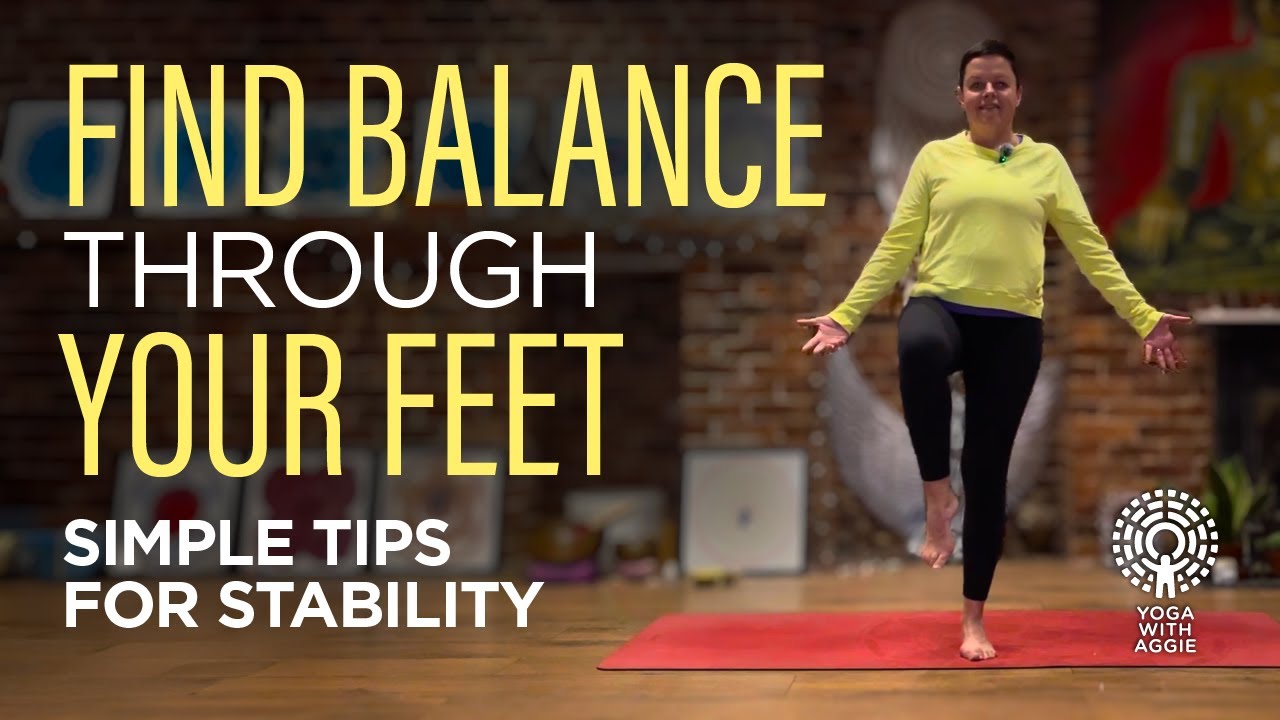 Find Balance Through Your Feet | 3-Minute Yoga Exercise - YouTube