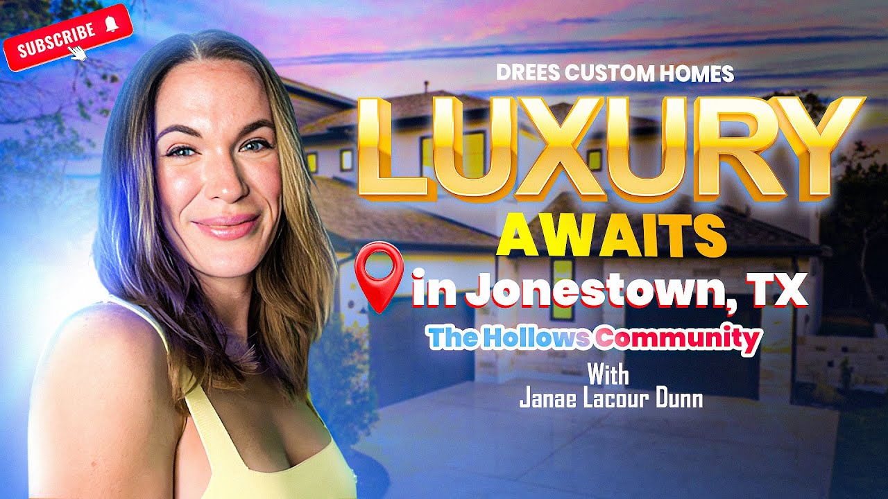 Drees Custom Homes: Stunning Model & Inventory Tour in Jonestown, TX ...
