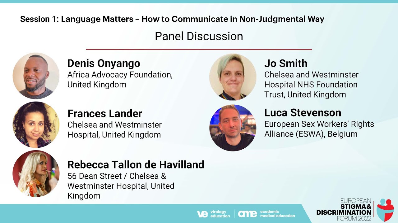 Session 1: Panel Discussion - Language Matters: How to Communicate in a ...