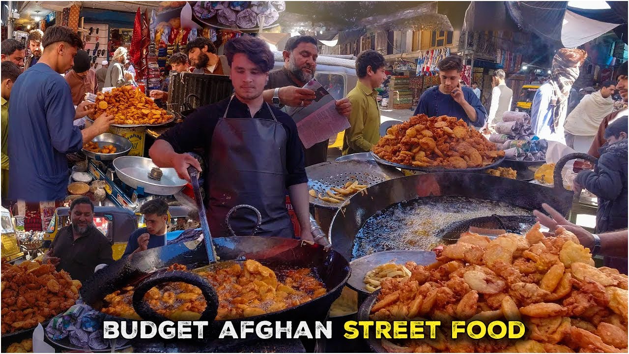 Afghan Street Food Delights Savoring Authentic Flavors on a Budget | 4K ...