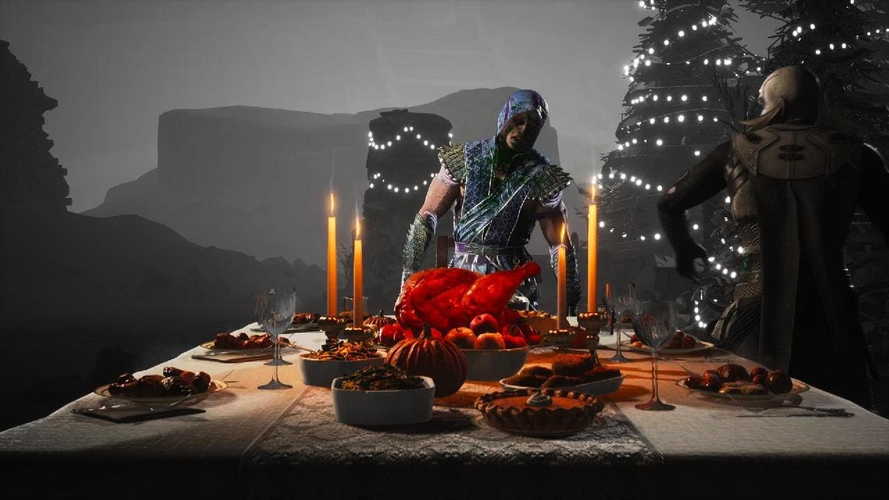 Mortal Kombat 1 Thankgiving Fatality - YouTube