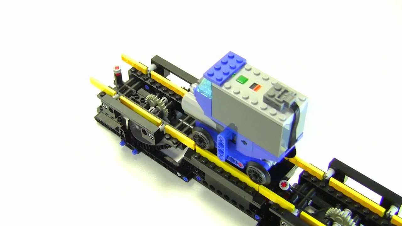 Train and Turntable : LEGO Train - YouTube