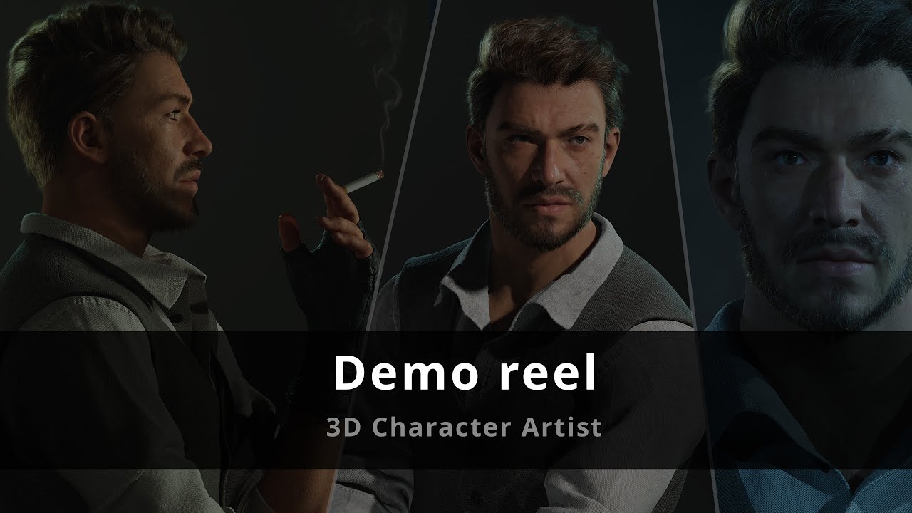 Demo reel - 3D Character Artist - YouTube