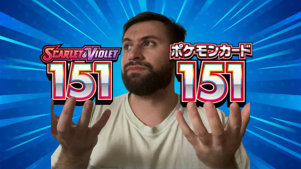 Japanese 151 vs English 151 PACK BATTLE (Crazy Pulls!!) - YouTube