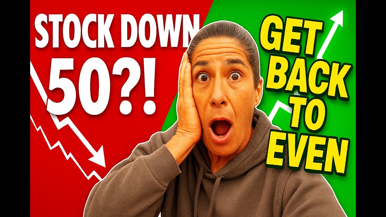STOCK DOWN 50%? How to Get Back to Even (The Math No One Shows You ...