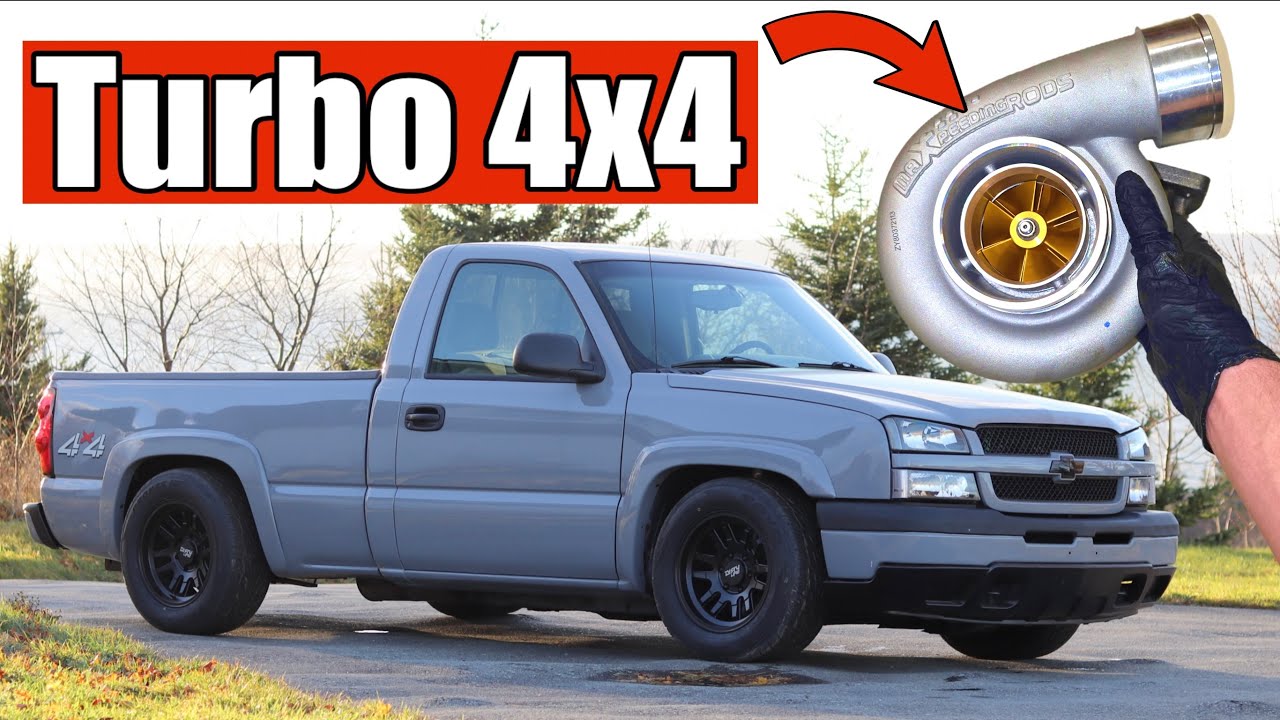 Ultimate Turbo Silverado Build- Installing a "$600" Turbo Kit! - YouTube