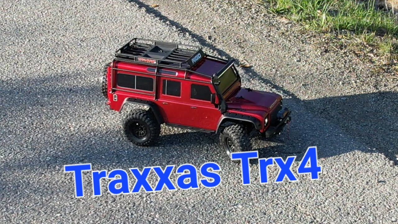 Traxxas TRX4 Land Rover Defender | W Lightkit and winch | TOP HEAVY RIG ...