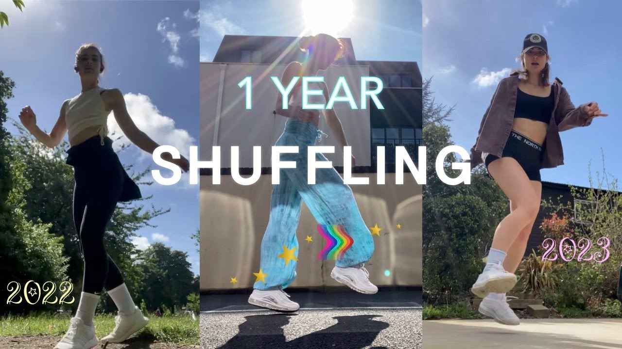1 Year of Shuffle Dancing! Progress Video 2022 - 2023 - YouTube