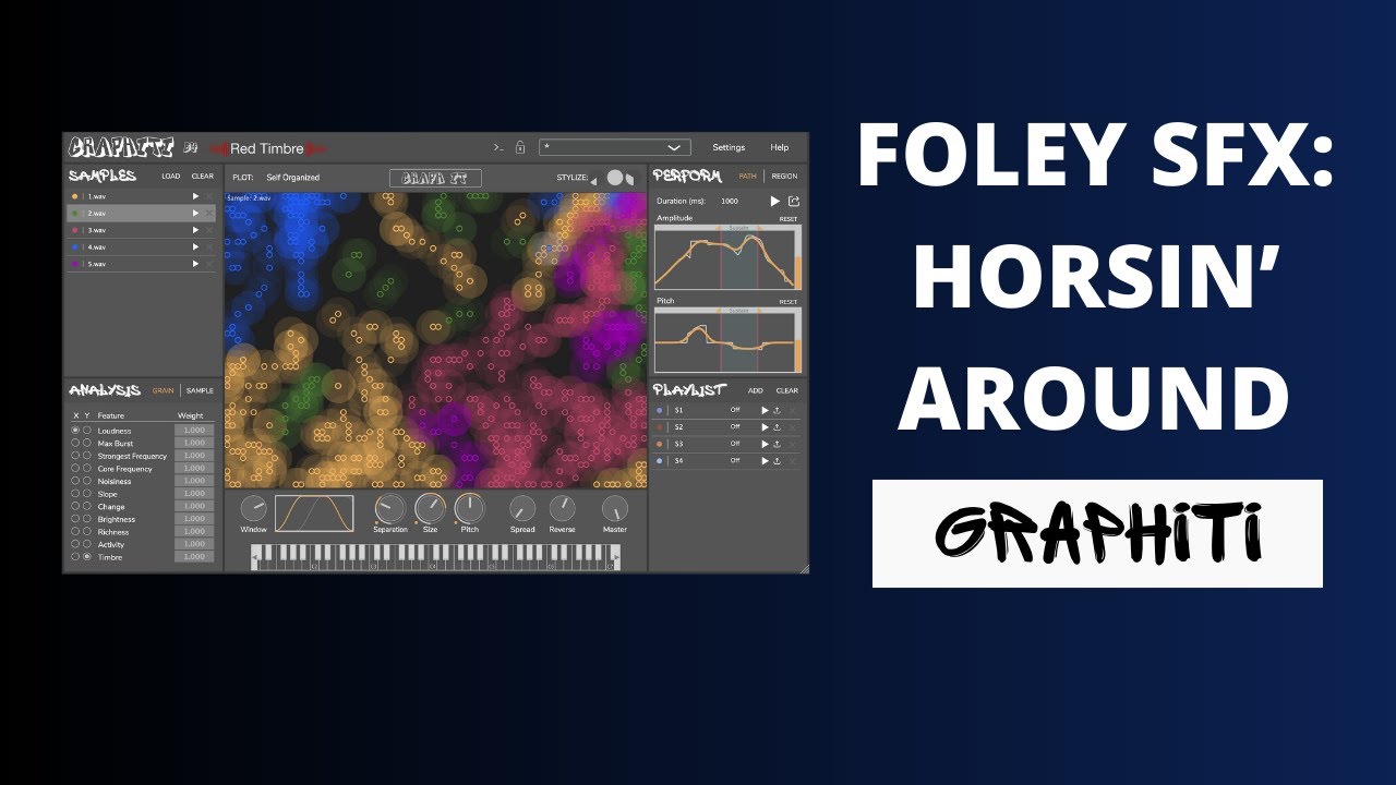 Foley SFX: Horsin' Around with Graphiti - YouTube