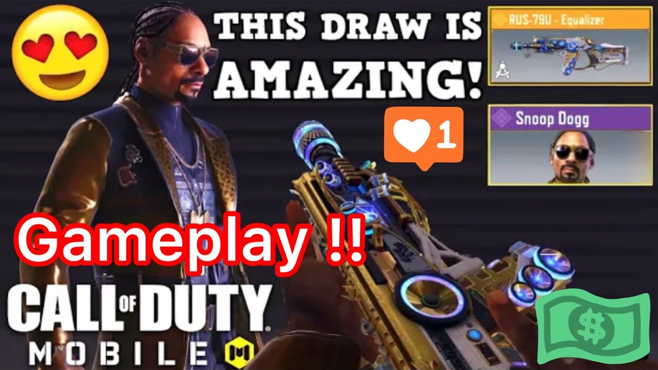 NEW SNOOP DOGG legendary RUS-79U equalizer is the best gun in codm best ...