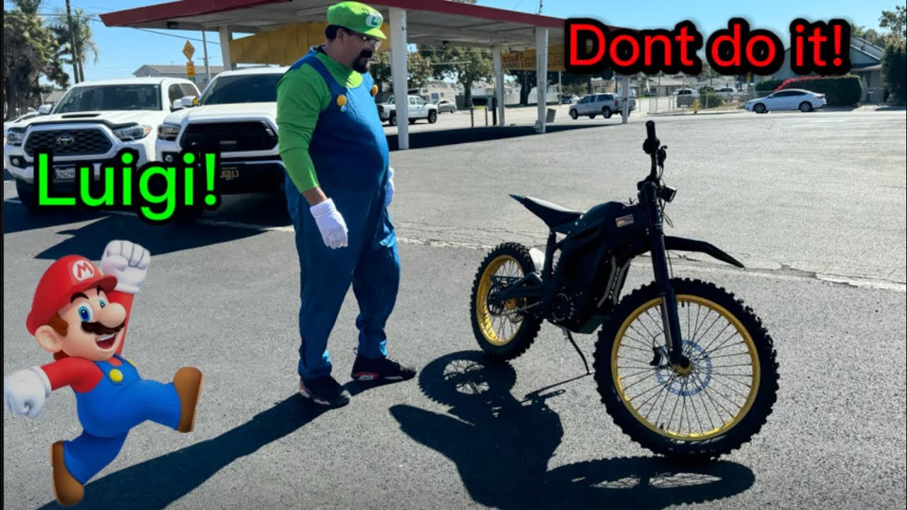 Luigi on e-bike (Rick’s life) official video - YouTube