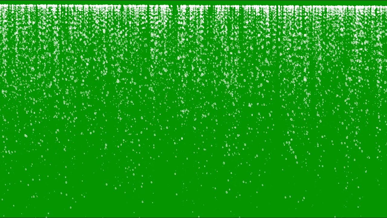 Water shower motion graphics with green screen background || Download ...