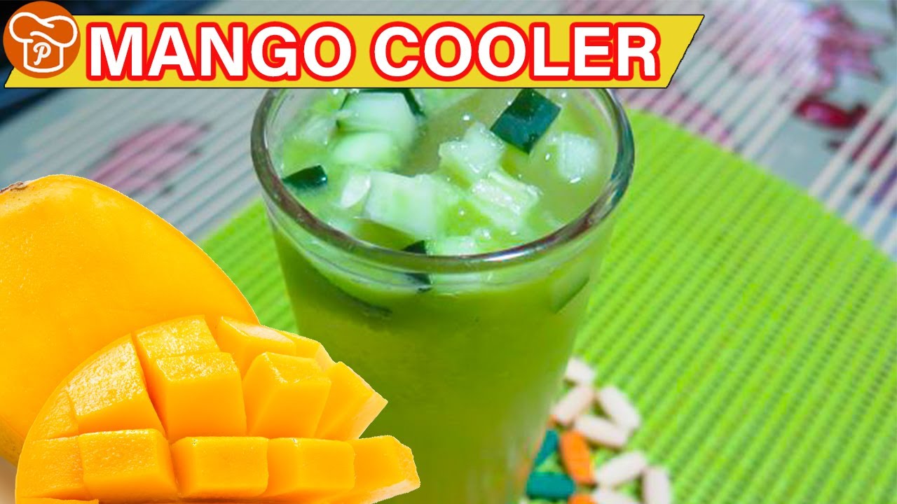 How to Make Mango Cooler | Pinoy Easy Recipes - YouTube