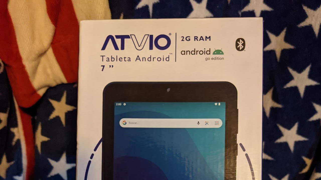 Tablet Económica ATVIO de 7 Pulgadas Android Go - YouTube