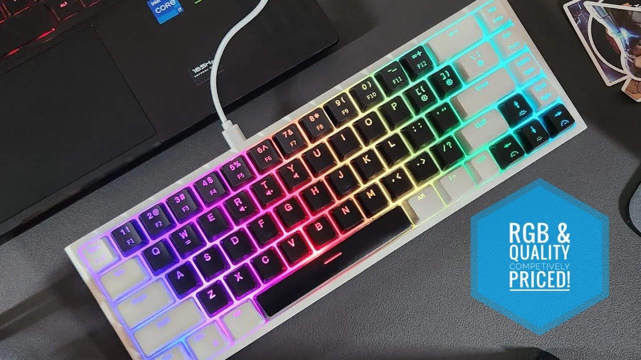 NPET K62 Wired Membrane Gaming Keyboard | Unbox, Demo, Review - YouTube