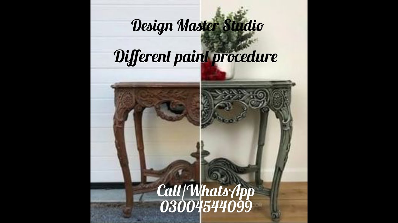 Design Master Studio different paint procedure|ڈیزائن ماسٹر سٹوڈیو ...