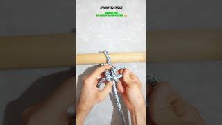 Master the Quick Release Exploding Clove Hitch Knot: A Useful Guide. #shorts #KnotTying #RopeSkills