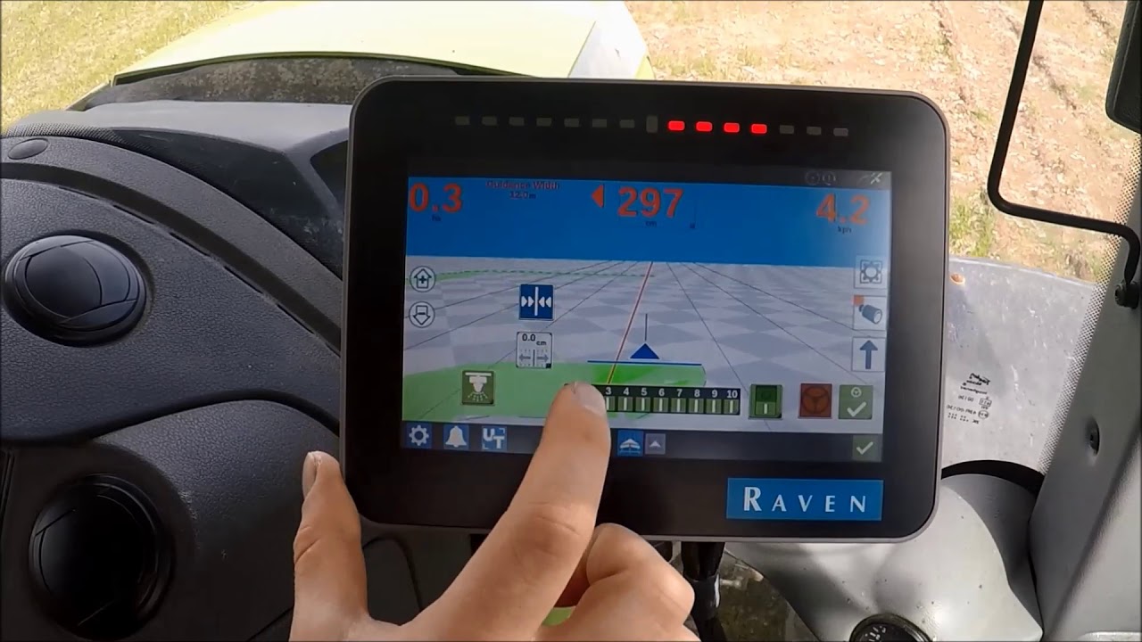 Raven Europe - CR7 with Autosteer - Steering Tutorial - YouTube