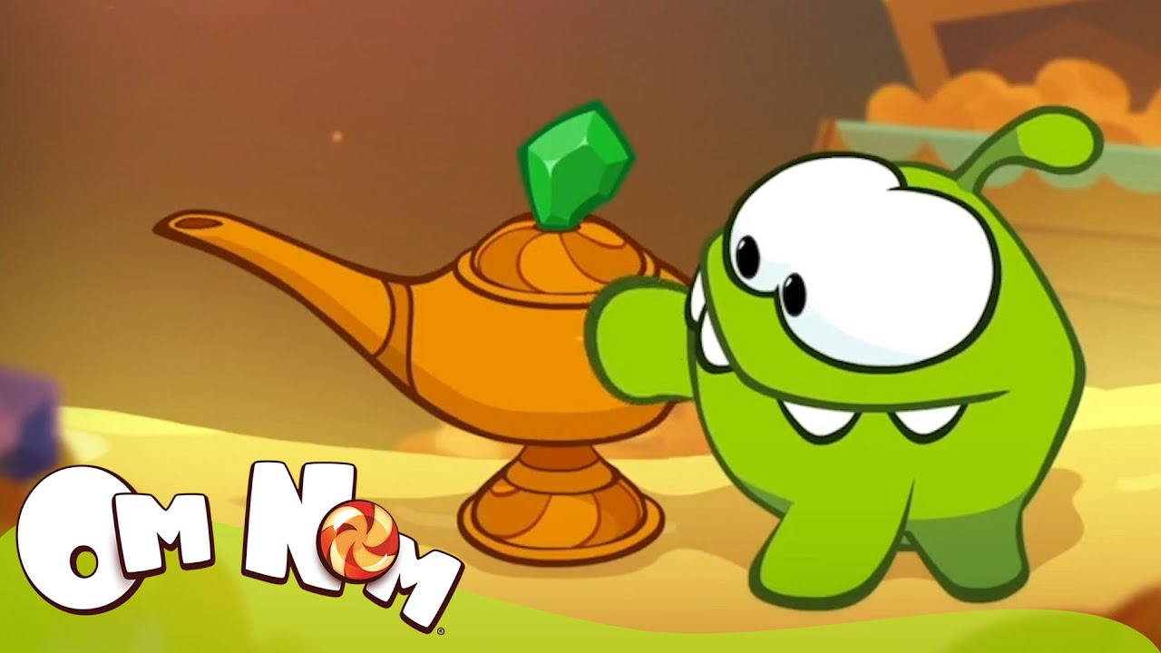 The Magic Lamp! | Fairy Tale Adventures! | Cut The Rope | Om Nom ...