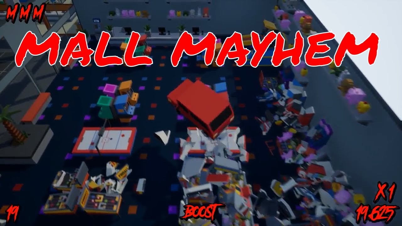 Mall Mayhem Crazy mall destruction game Let's Play Mall Mayhem Gameplay ...