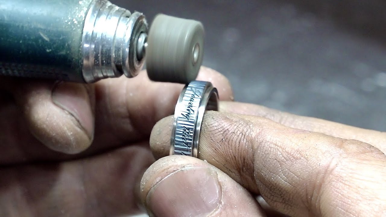 Process of Making Spinning Ring. Korean Silversmith - YouTube