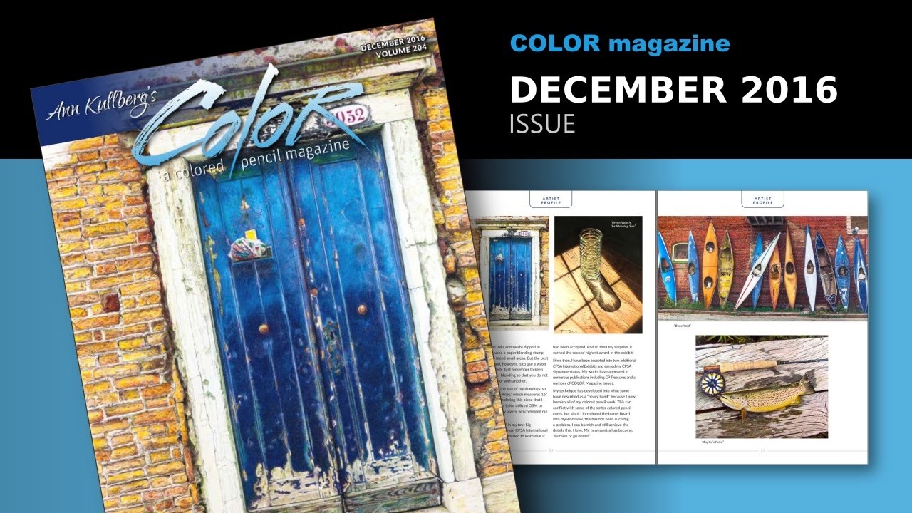 COLOR Magazine: December 2016 - YouTube