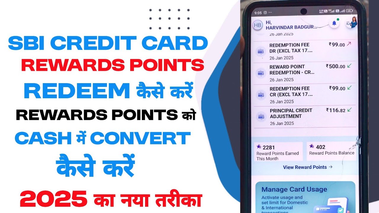 Unlock Cash Rewards: How to Convert SBI Credit Card Points!Convert ...