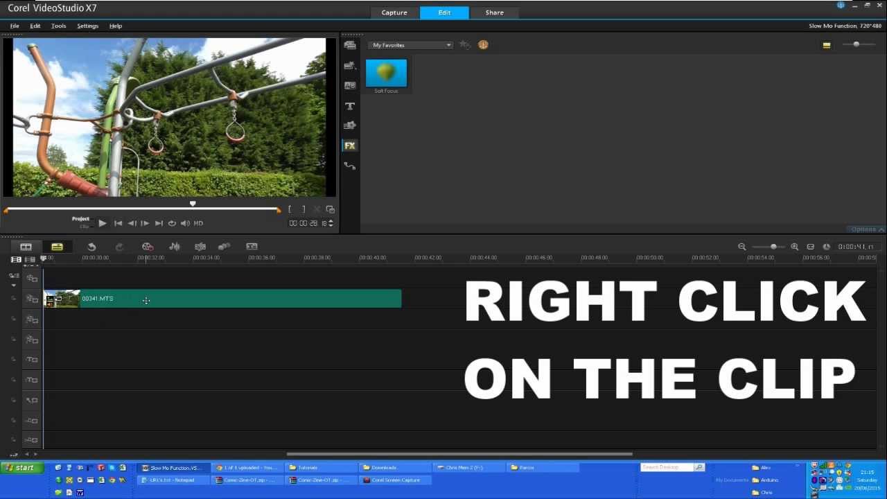Corel VideoStudio Time Lapse Function - YouTube