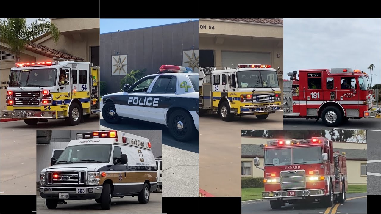 September Compilation— ALL Response Videos! Fire Trucks, Ambulances ...