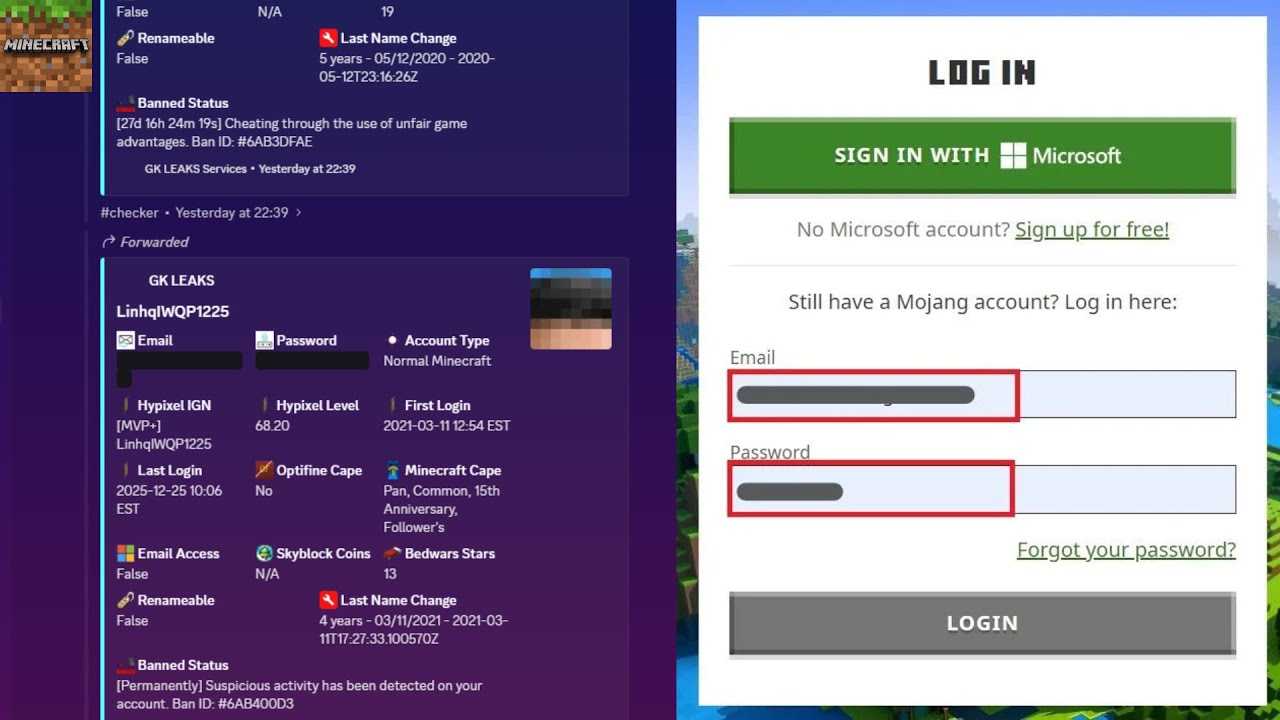 TERNOX OPEN CLOUD | Free Minecraft/X-box Accounts | #free #minecraft # ...