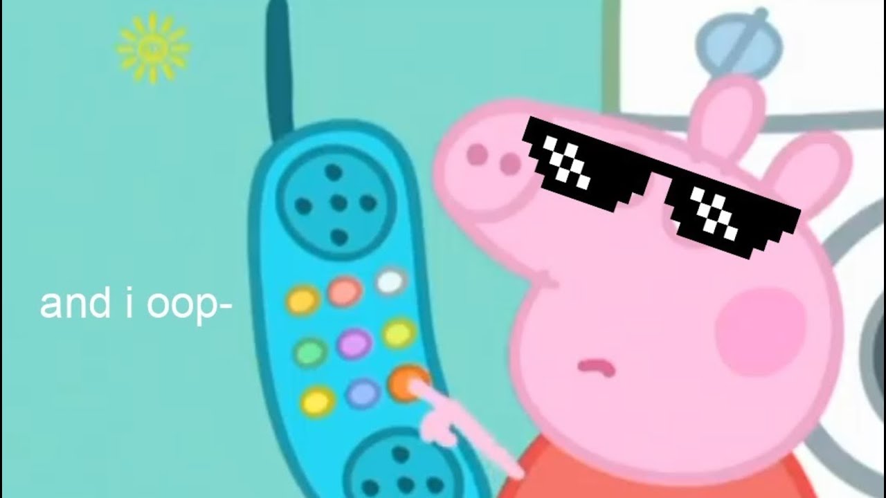 I Edited Peppa Instead Of Doing My Homework - YouTube