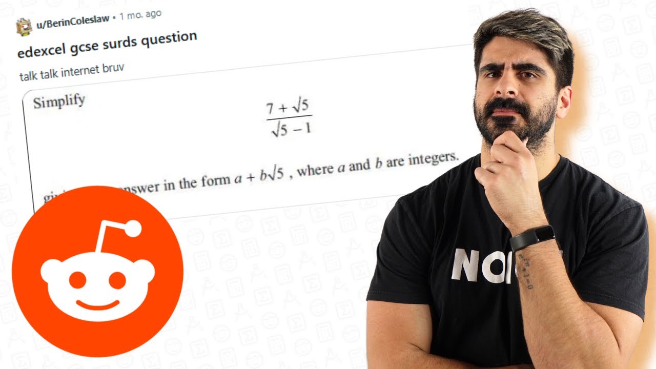 TRICKY Rationalising The Denominator Question | GCSE Maths - YouTube