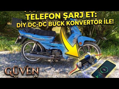 Yolda Kalınca Hayat Kurtaran Yöntem! Moped Aküsünden Telefon Nasıl Şarj Edilir?
