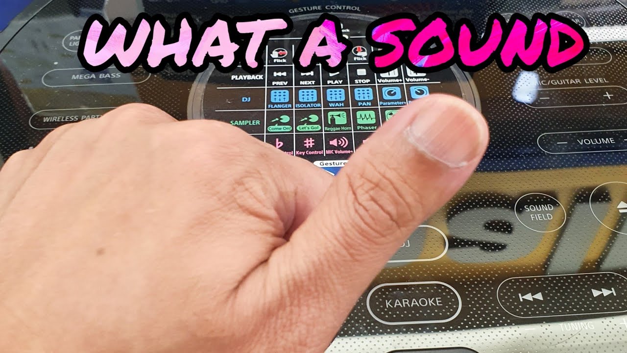 SONY COMPO MHC-V73D Sound Test - YouTube