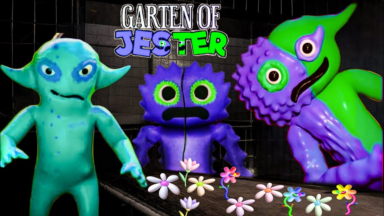 Garten Of Banban 4 Release (Jester Kindergarten) Jester Jumpscare And ...