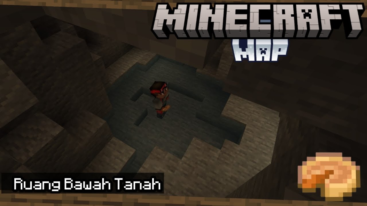 MINECRAFT MAP : Rumah ini ada ruang bawah tanah - YouTube