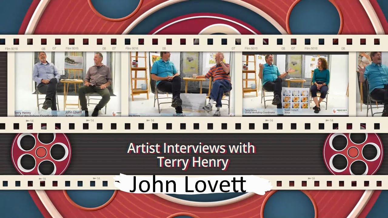 Cheap Joe's Terry Henry Interviews Artist John Lovett - YouTube
