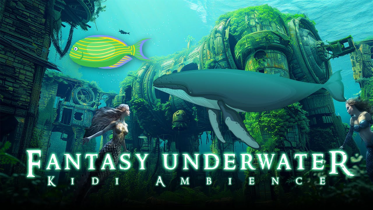 Dreamland with Magical Ocean 🦑 Fantasy Ocean Music to Relax & Soothe ...