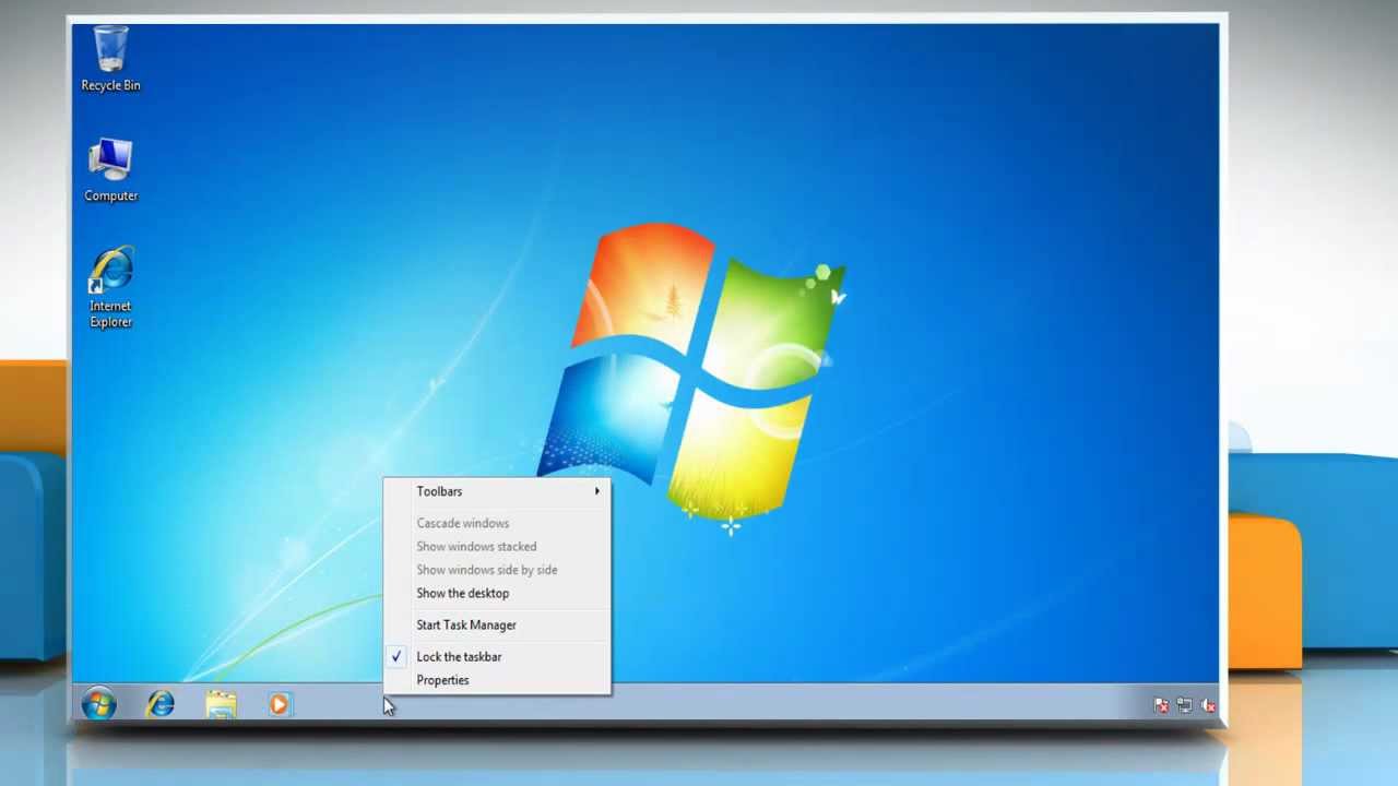 How To Make Taskbar Bigger Or Smaller Resize Windows 7 YouTube how-to-make-taskbar-bigger-or-smaller-resize-windows-7-youtube