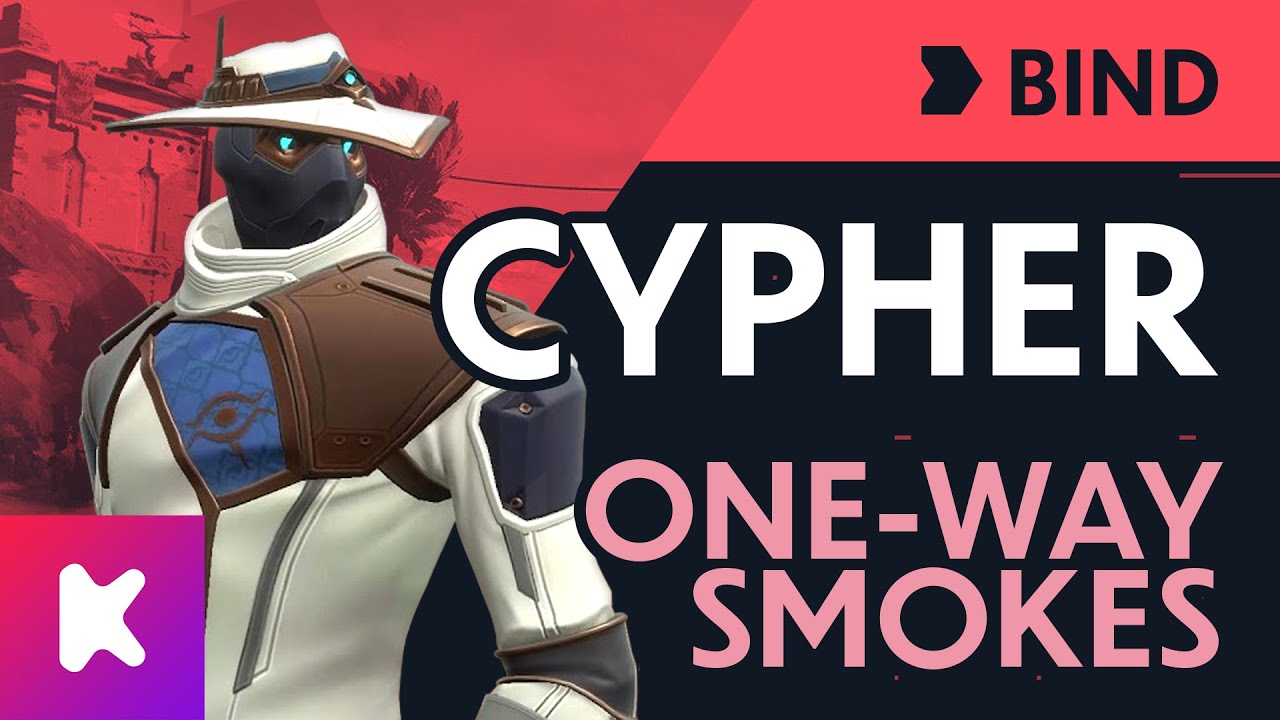 VALORANT | Cypher One-Way Smokes on Bind - YouTube