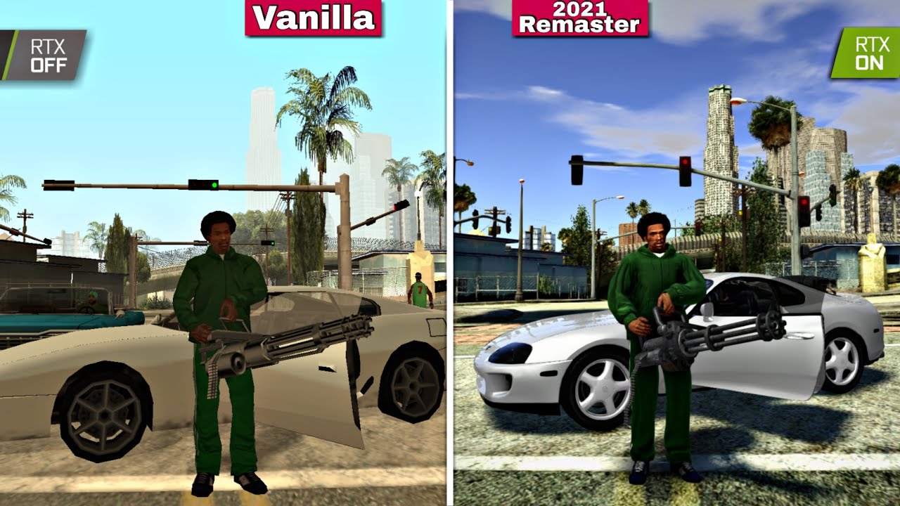 I Remastered GTA San Andreas 2004 Completely With Mods In 4K - YouTube