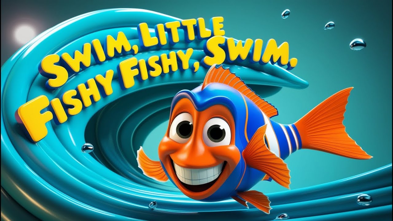 Swim, Little Fishy, Swim Toddler Song Super Simple - YouTube