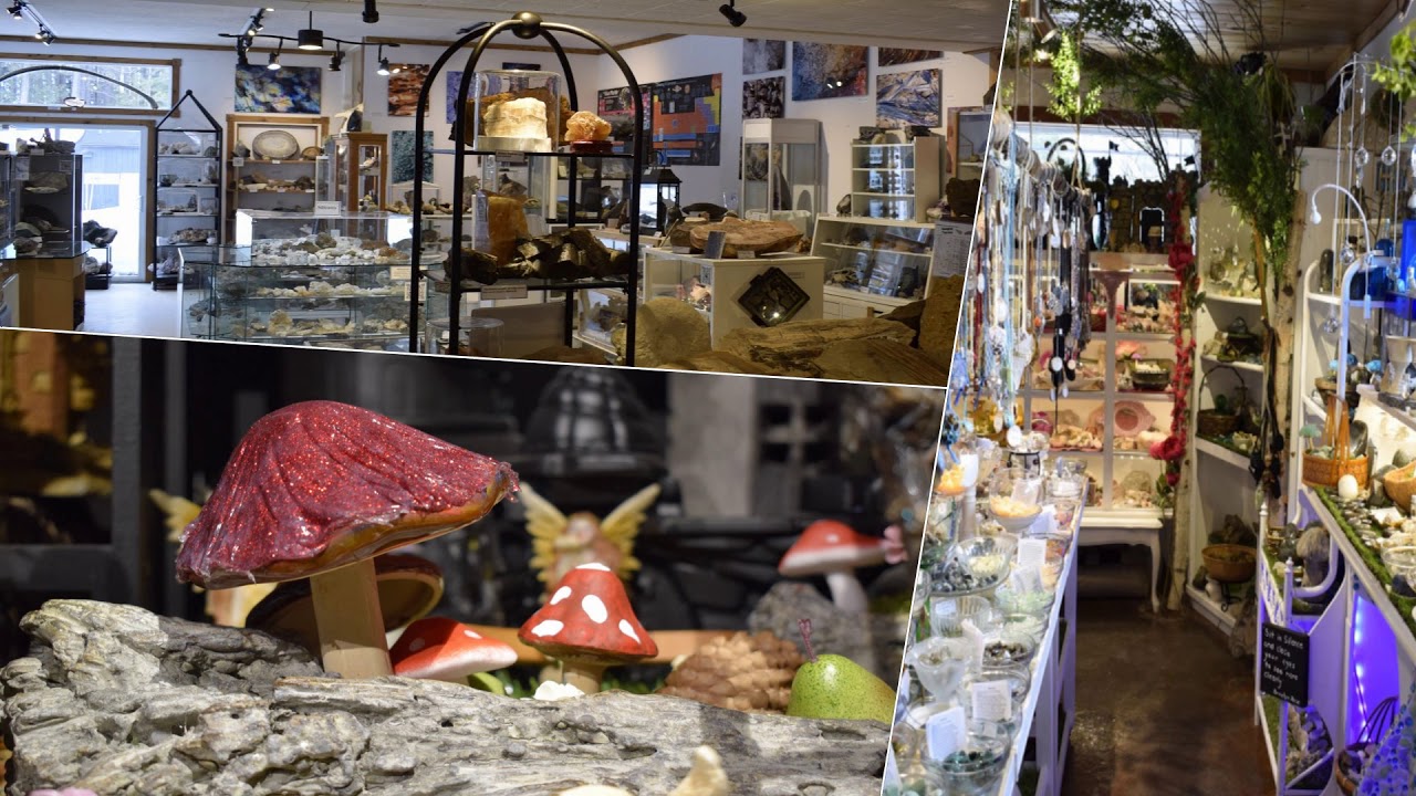 Crystal Cave Mineral Exhibit Gallery and Crystal Shoppe - YouTube