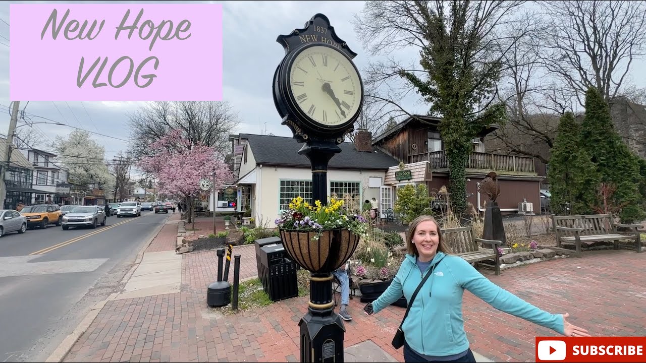 Pennsylvania: New Hope Walking Tour! - YouTube