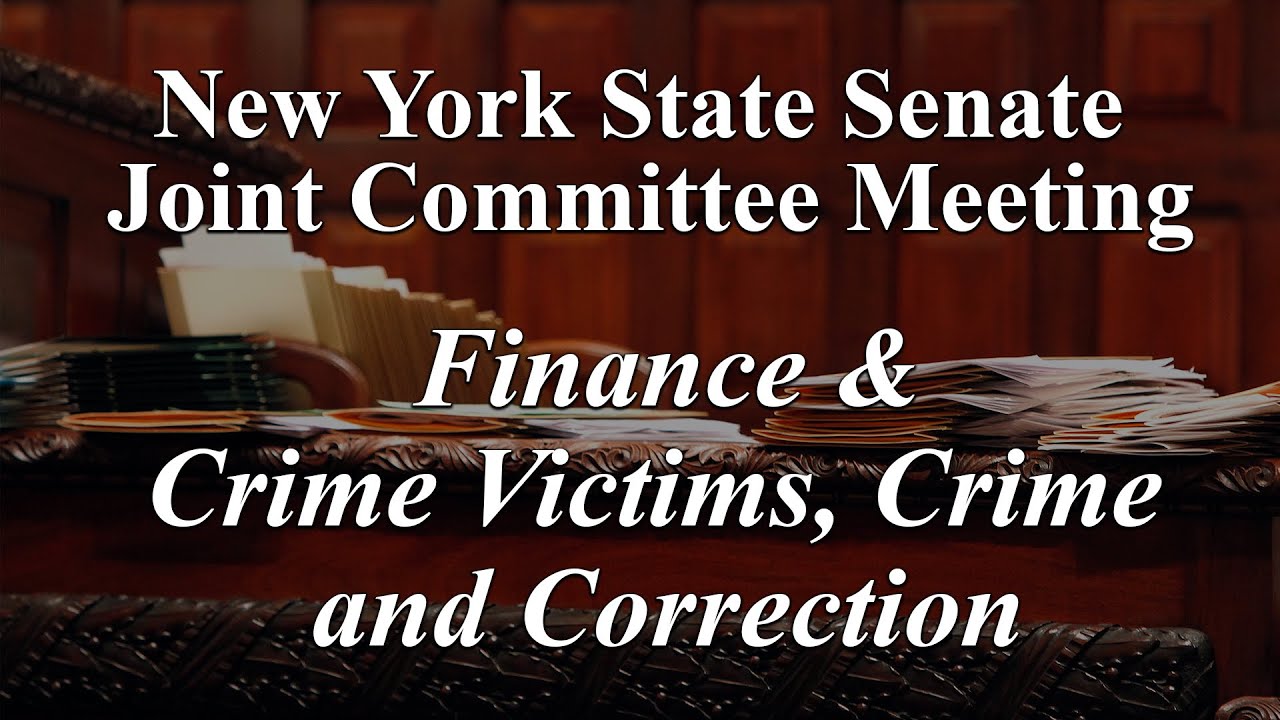Senate Joint Standing Committee on Crime Victims, Crime and Correction ...
